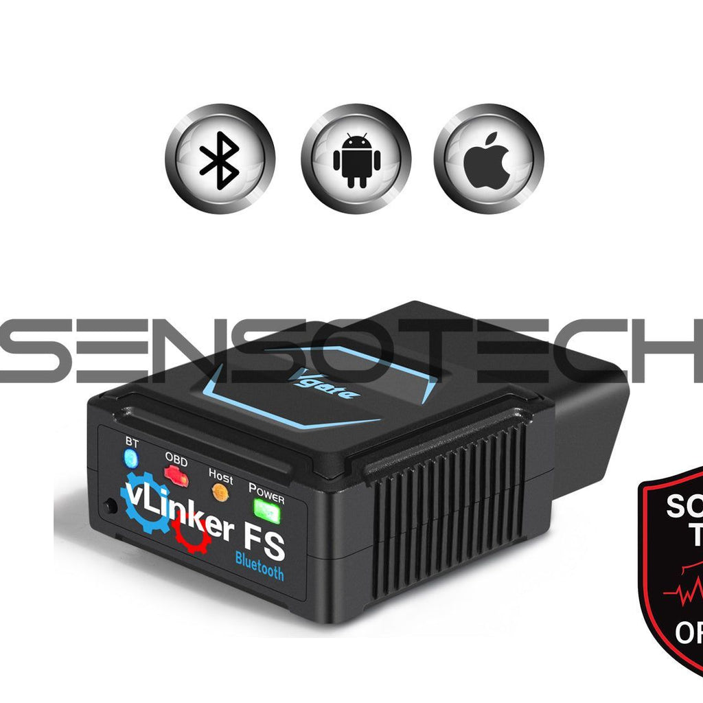 OBDII Bluetooth Dongle vLinker FS for Android & iOS - Scan My Tesla Ap ...